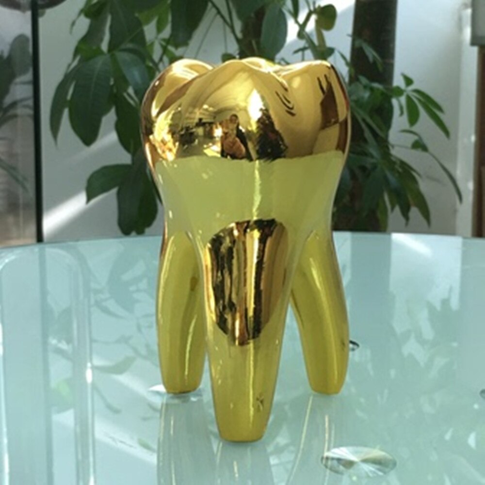 Golden Molar Sculpture | TOOTHLET