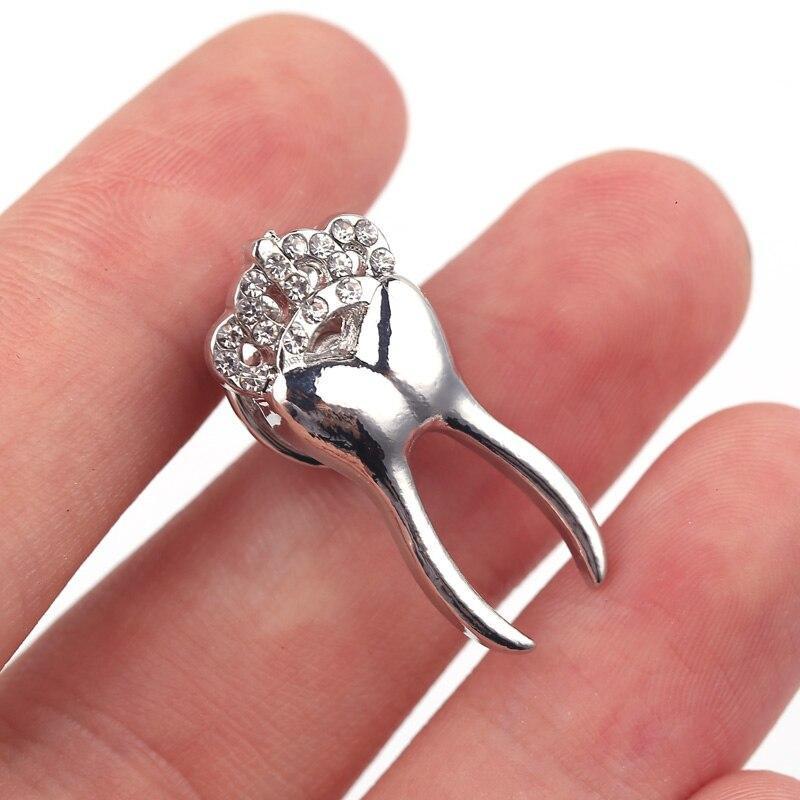 Sparkling Posh Crown Pin | TOOTHLET